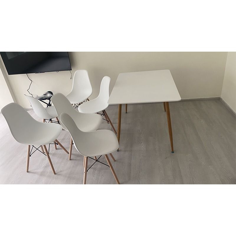 Simple utility Dining table Study table office table, Furniture & Home ...