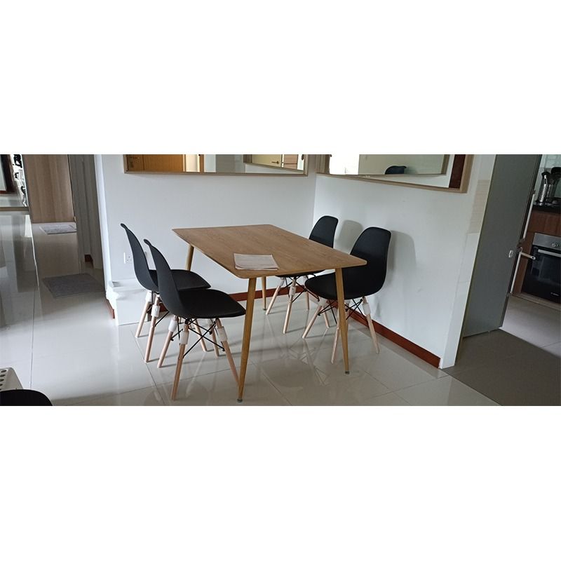 Simple utility Dining table Study table office table, Furniture & Home ...