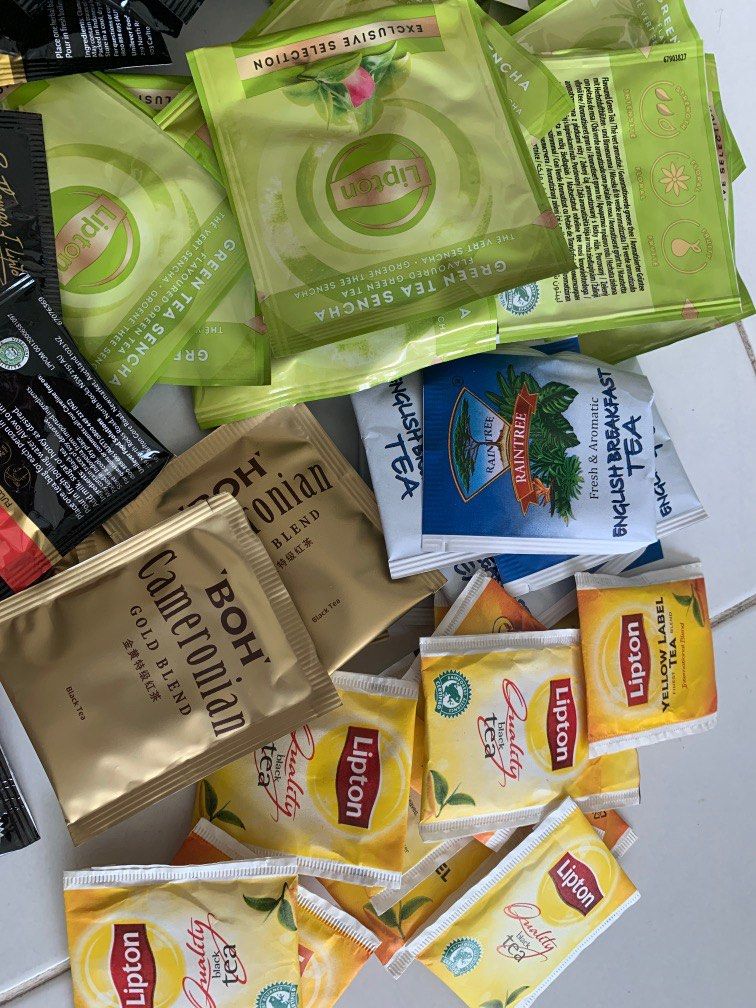 Sir Thomas J Lipton yea / pickwick/boh /Lipton etc.. brand new teabag ...
