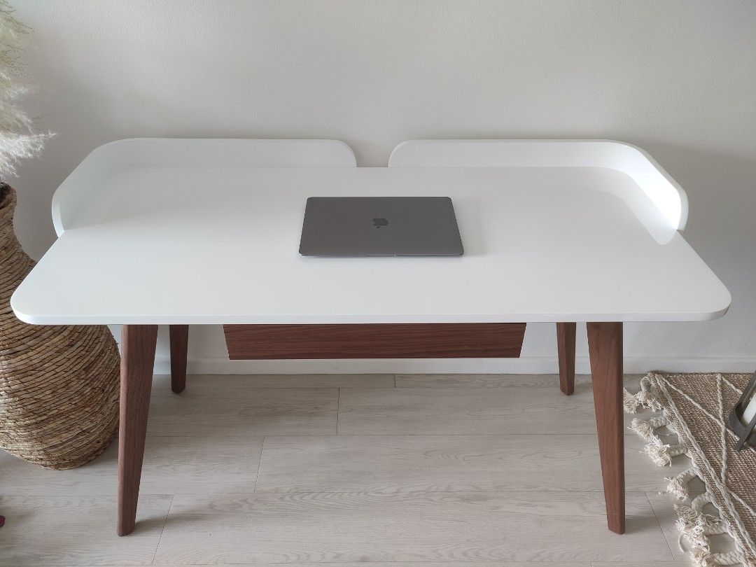 Sleek Study Desk/Table, Furniture & Home Living, Furniture, Tables ...