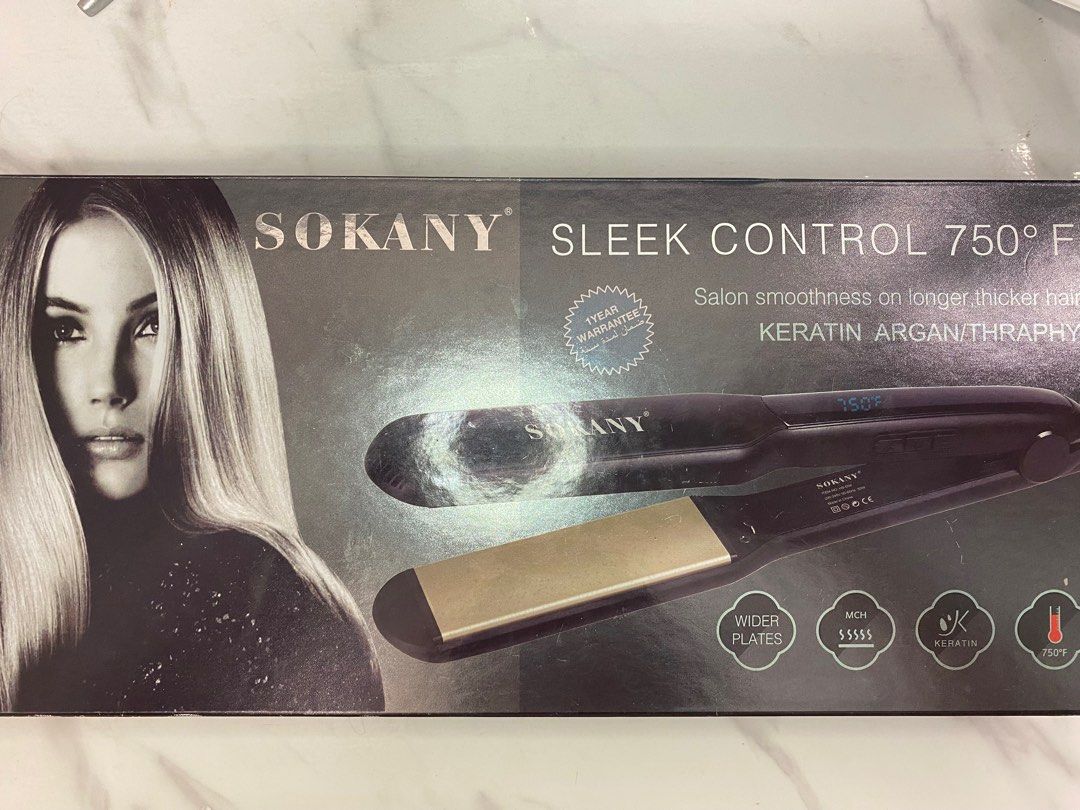Sokany hair straightener Professional Edition Electric Fast heat Hair Iron Ceramic hair iron ...