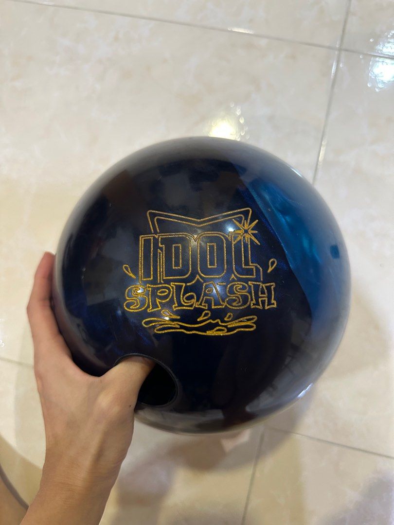Storm Bowling Ball Idol Splash 14lbs, Sports Equipment, Sports & Games ...