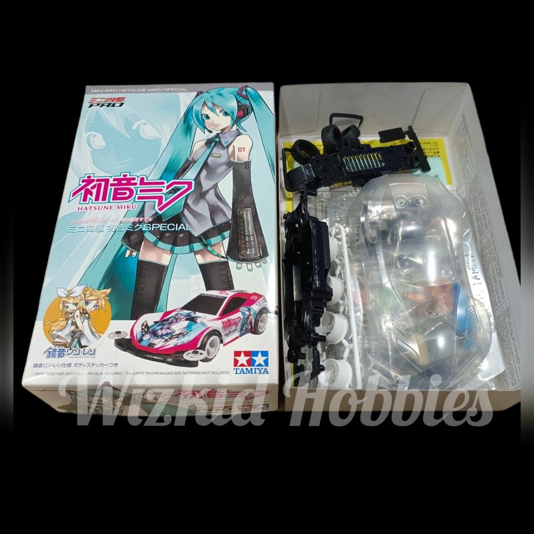 Tamiya M4WD - Hatsune Miku, Hobbies & Toys, Toys & Games on Carousell