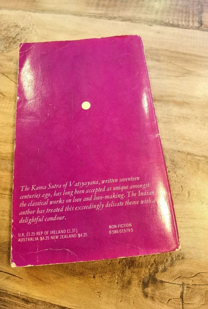The Kama Sutra Book By Vatsyayana, Hobbies & Toys, Books & Magazines ...
