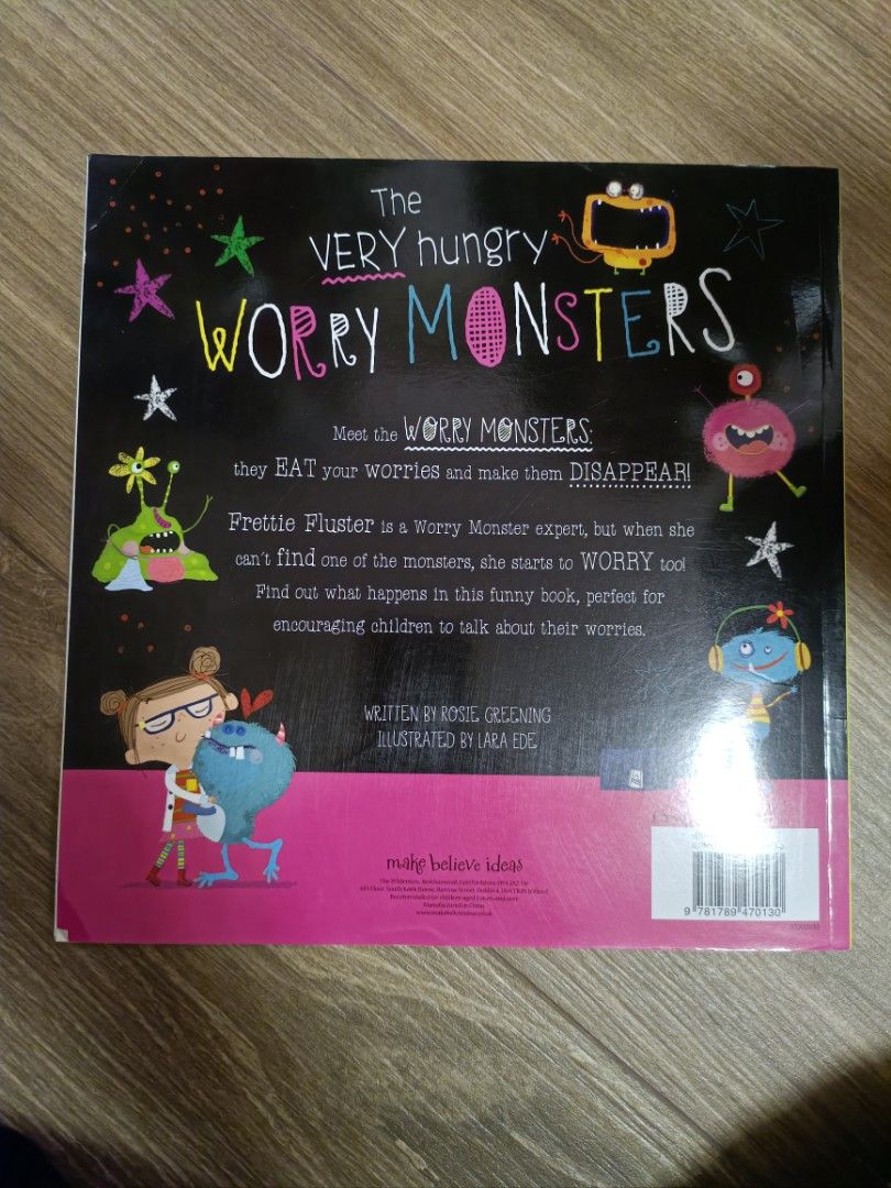 The Very Hungry Worry Monster, 興趣及遊戲, 書本 & 文具, 兒童書籍 - Carousell