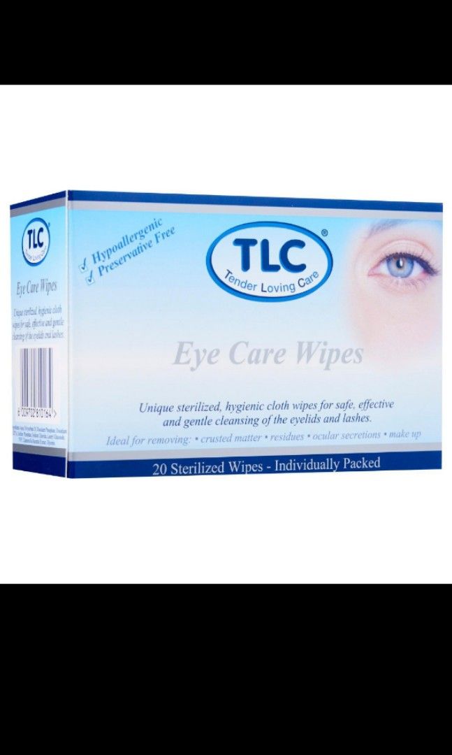 TLC Eye Care Wipes 20S - By Medic Drugstore, Beauty & Personal Care ...