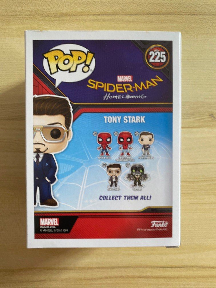 Tony Stark Funko Pop 225 SDCC, Hobbies & Toys, Memorabilia ...