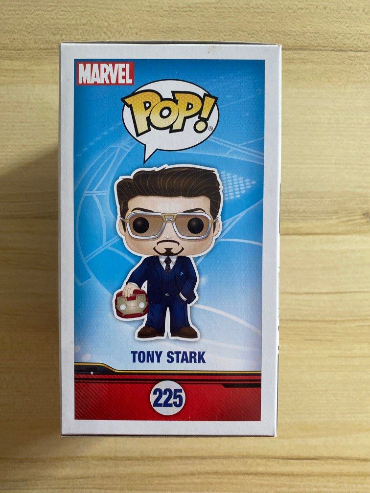 Tony Stark Funko Pop 225 SDCC, Hobbies & Toys, Memorabilia ...