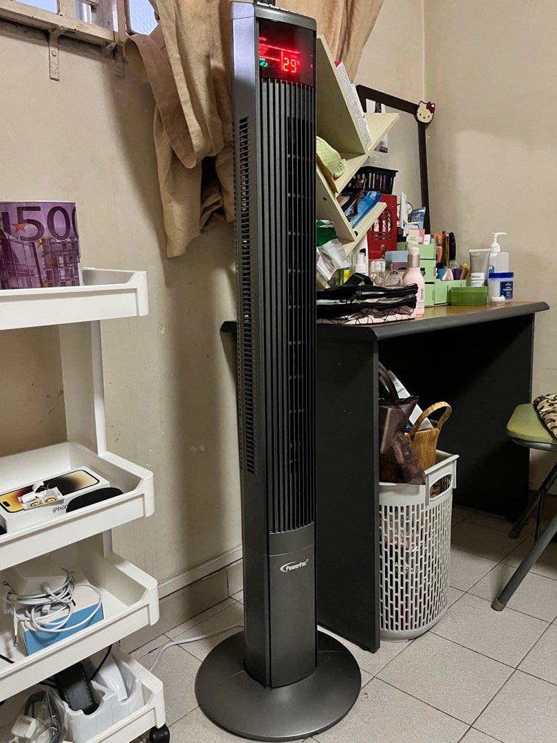 Tower Fan-Powerpac, Furniture & Home Living, Lighting & Fans, Fans on ...