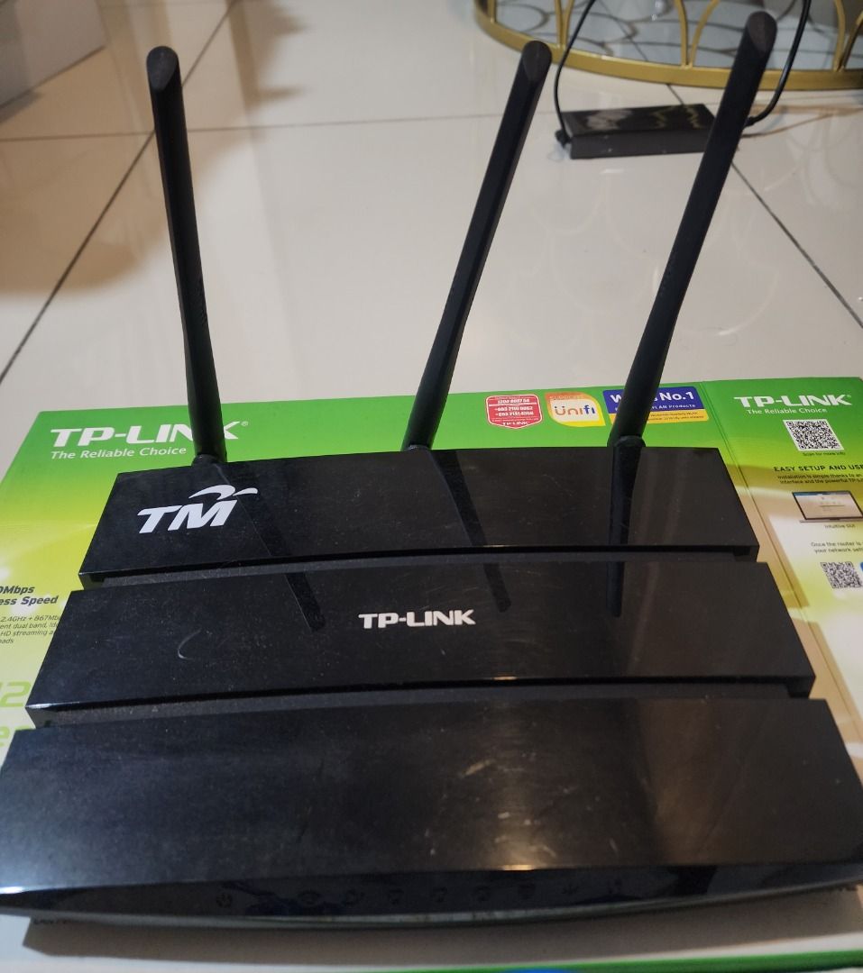 TP-LINK AC1200 Wireless Dual Band Gigabit Router, Computers & Tech ...