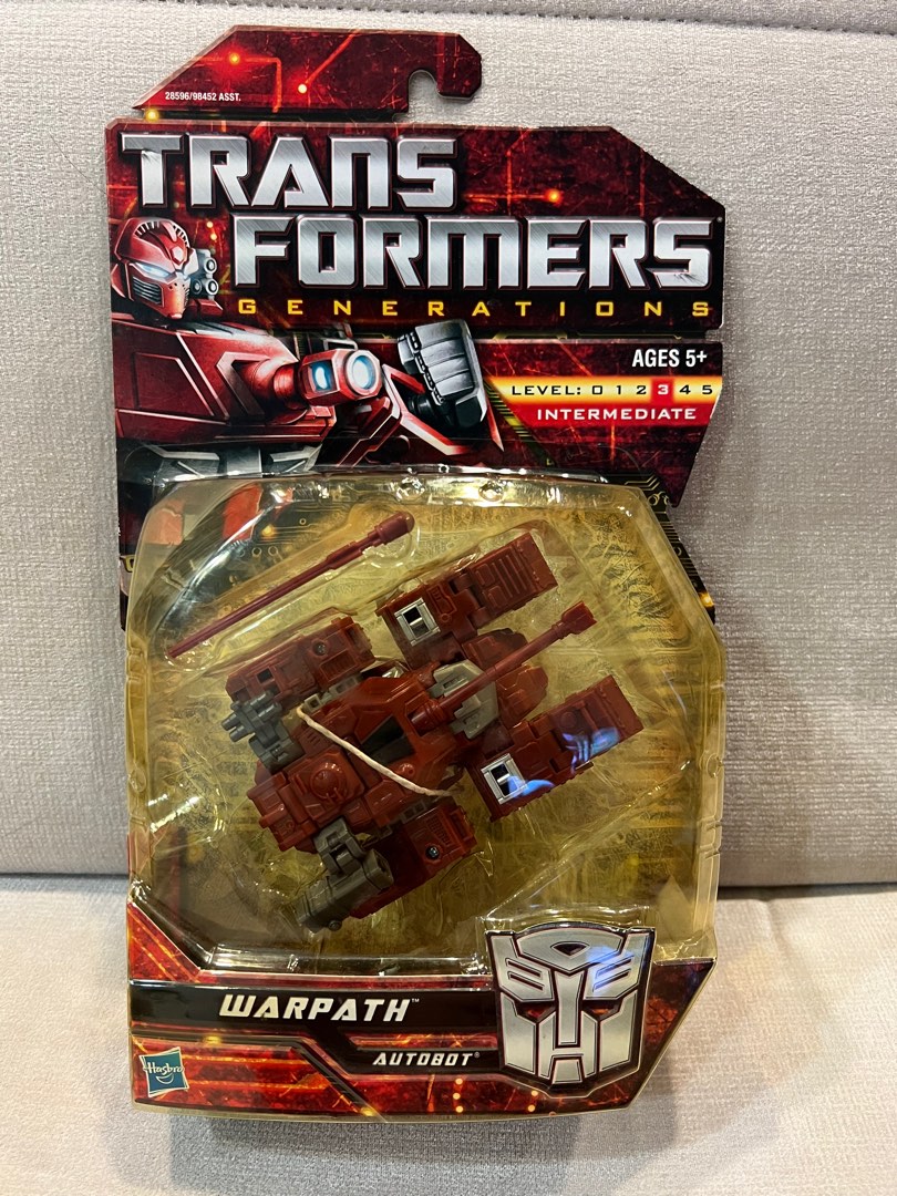 Transformers Generations Warpath Deluxe Class, Hobbies & Toys, Toys ...