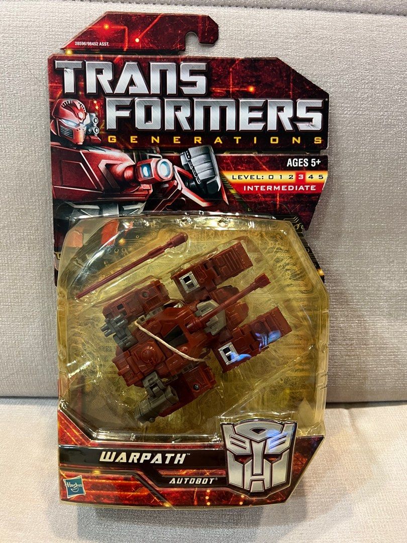 Transformers Generations Warpath Deluxe Class, Hobbies & Toys, Toys ...
