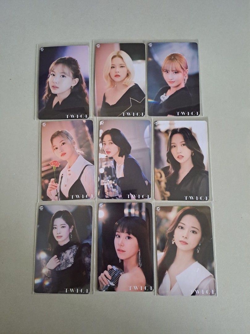 Twice Photocards (Nayeon Jeongyeon Momo Sana Jihyo Mina Dahyun ...