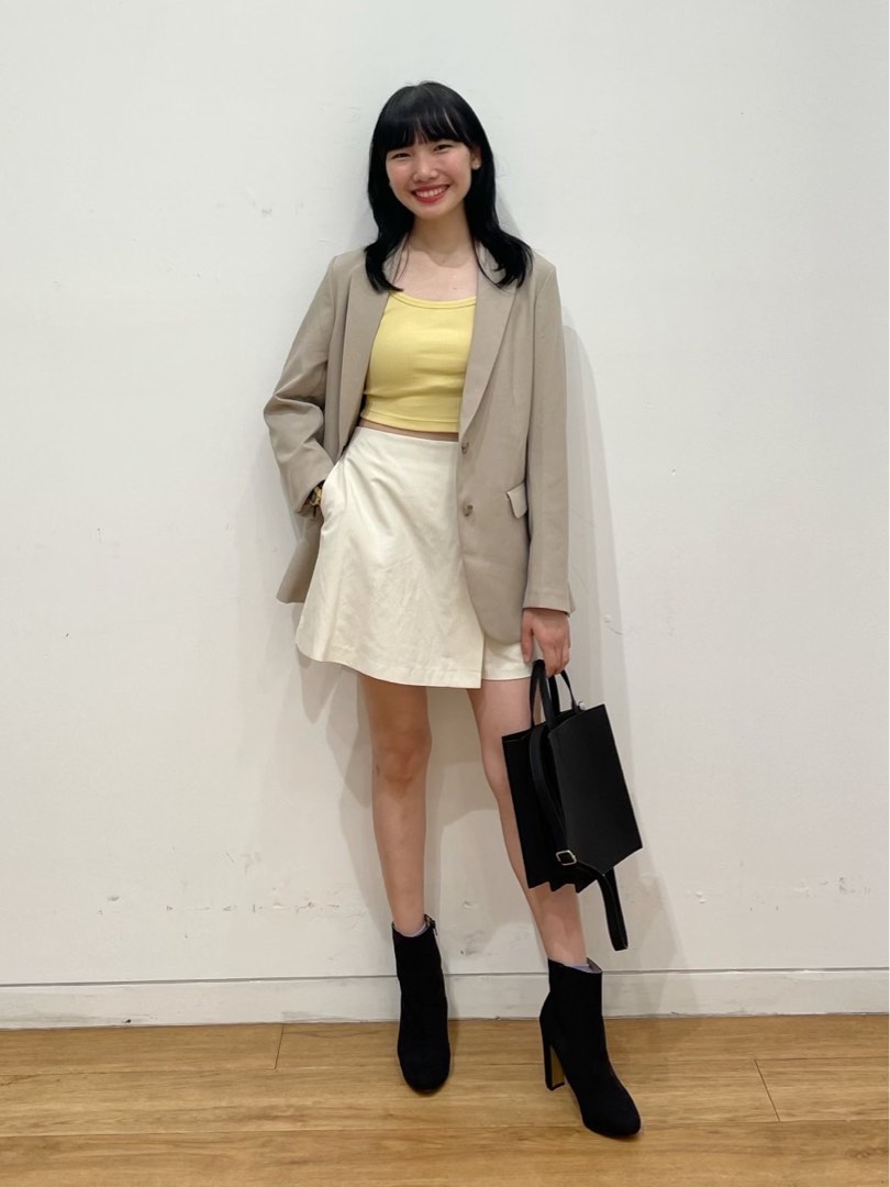 Uniqlo Linen Blend Skort, Women's Fashion, Bottoms, Skirts on Carousell