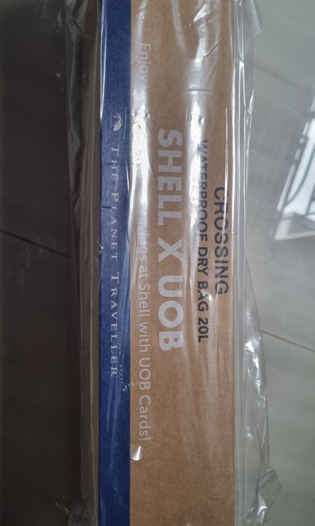 Uob shell crossing waterproof bag, Food & Drinks, Other Food & Drinks ...
