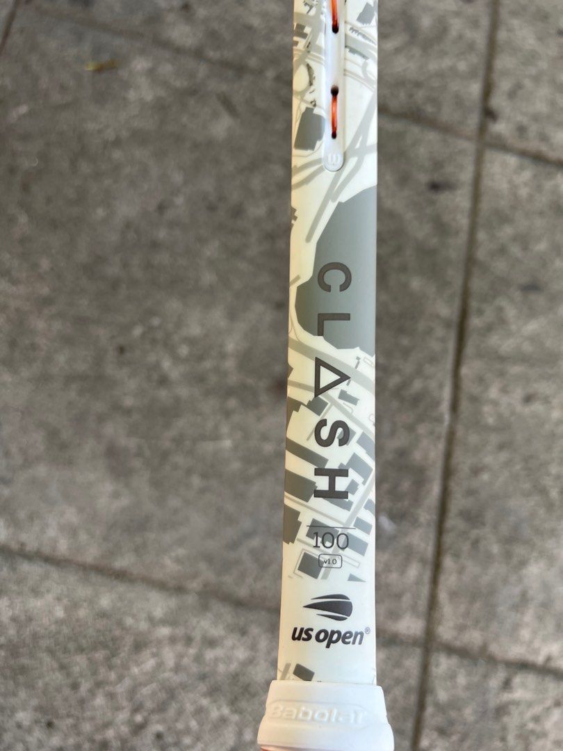 SOLD! White V1 Wilson Clash 100 US Open special edition subway map ...