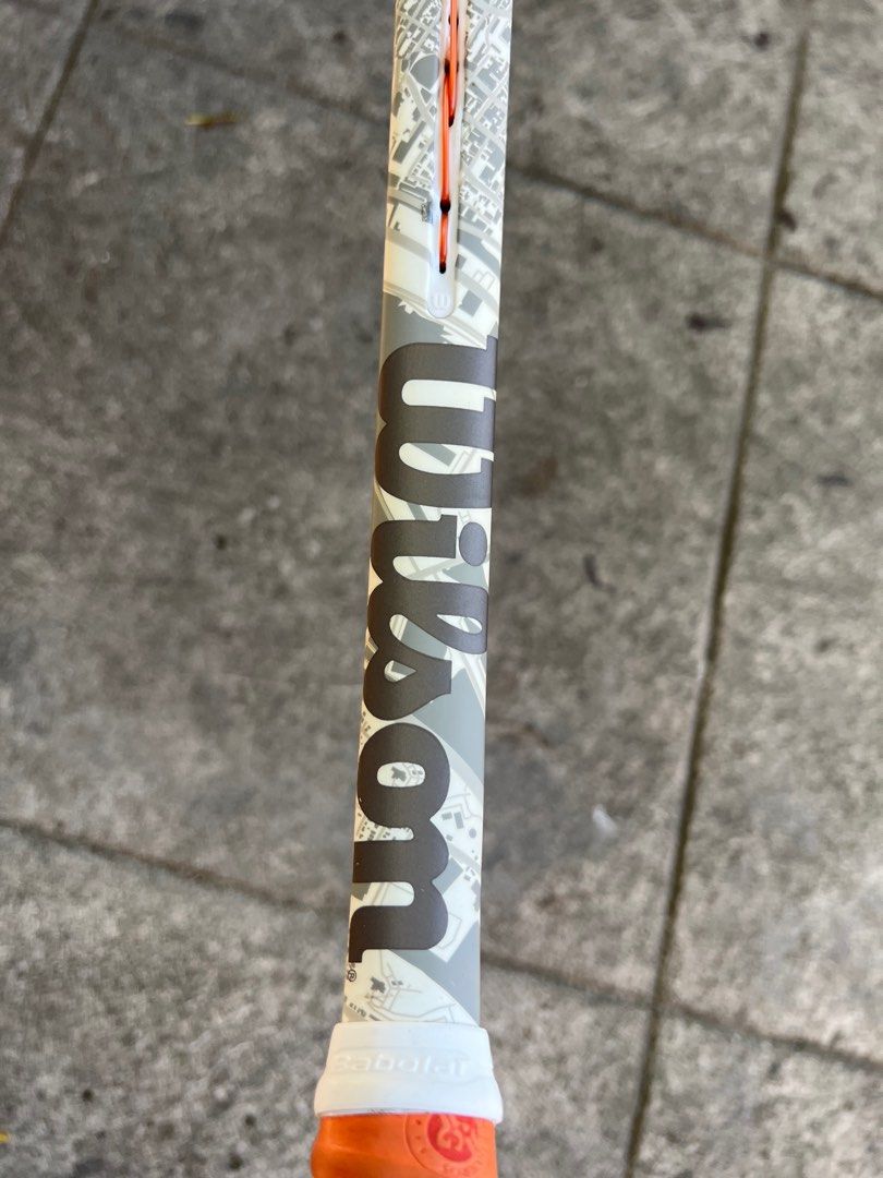 SOLD! White V1 Wilson Clash 100 US Open special edition subway map ...