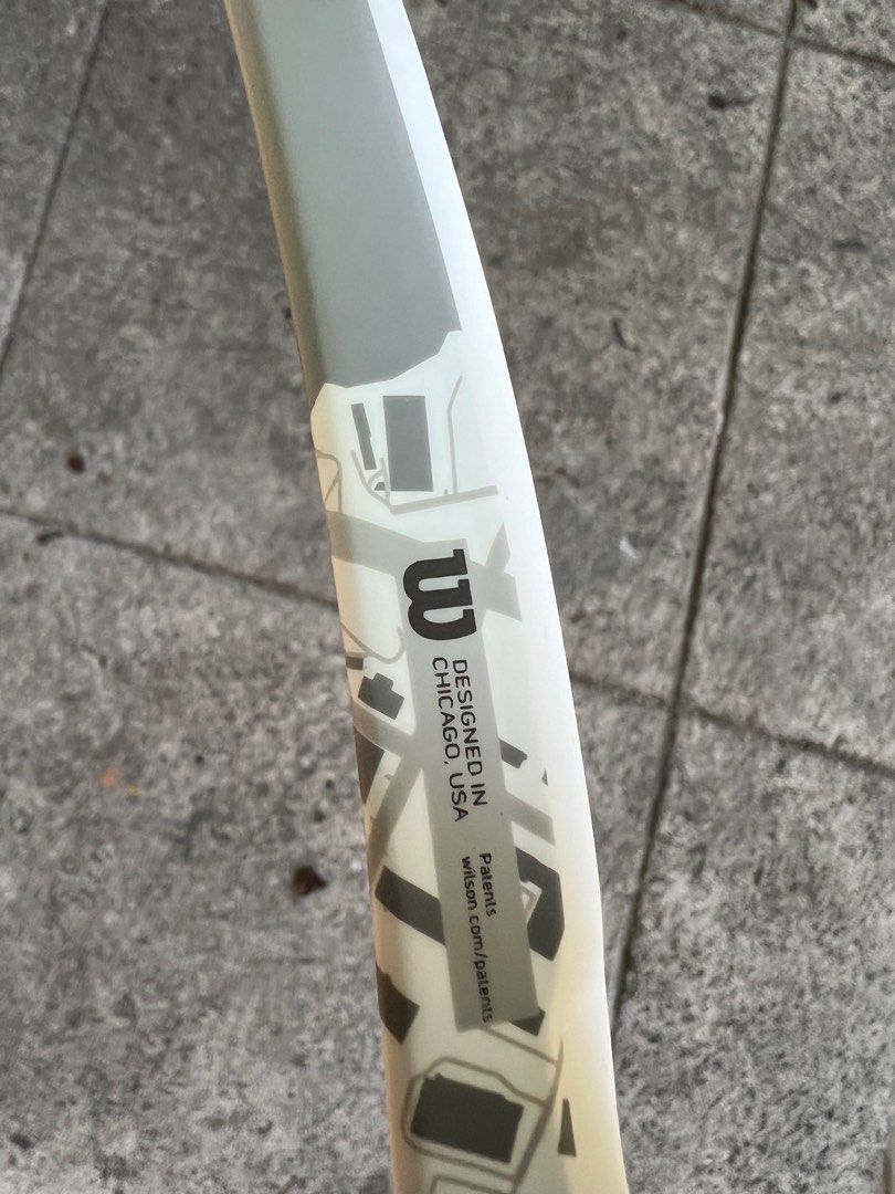 SOLD! White V1 Wilson Clash 100 US Open special edition subway map ...