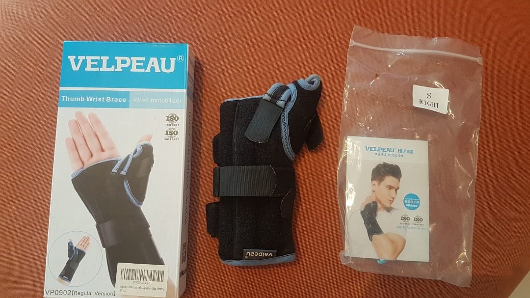 Velpeau Wrist Brace with Thumb Spica Splint for De Quervain's ...