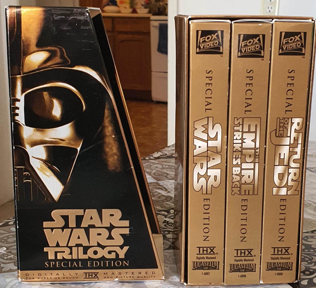 VHS Star Wars Trilogy Special Edition Box SET, Hobbies & Toys, Music & Media, CDs & DVDs on ...