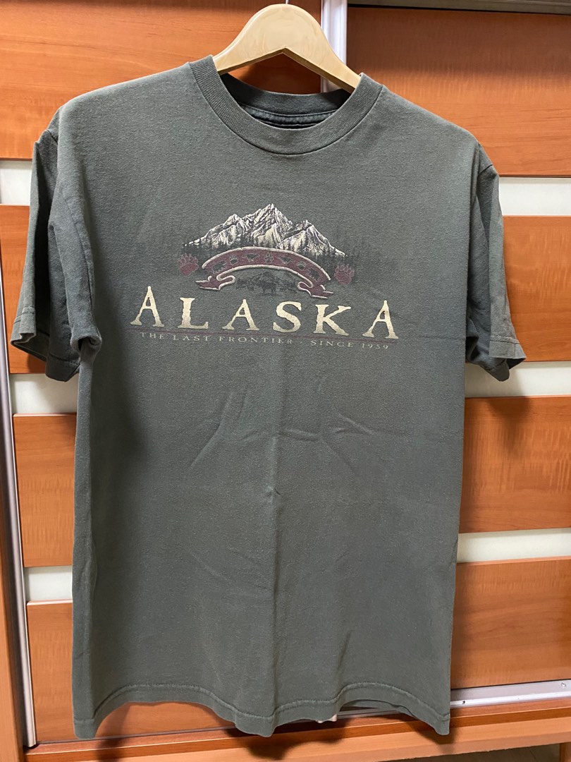Vintage Alaska Tee, Men's Fashion, Tops & Sets, Tshirts & Polo Shirts ...