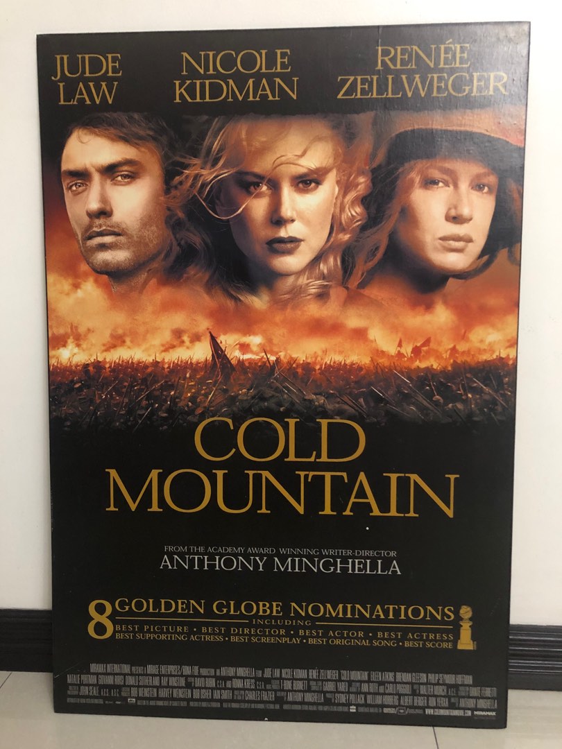 Vintage Cold Mountain Movie Poster on Carousell