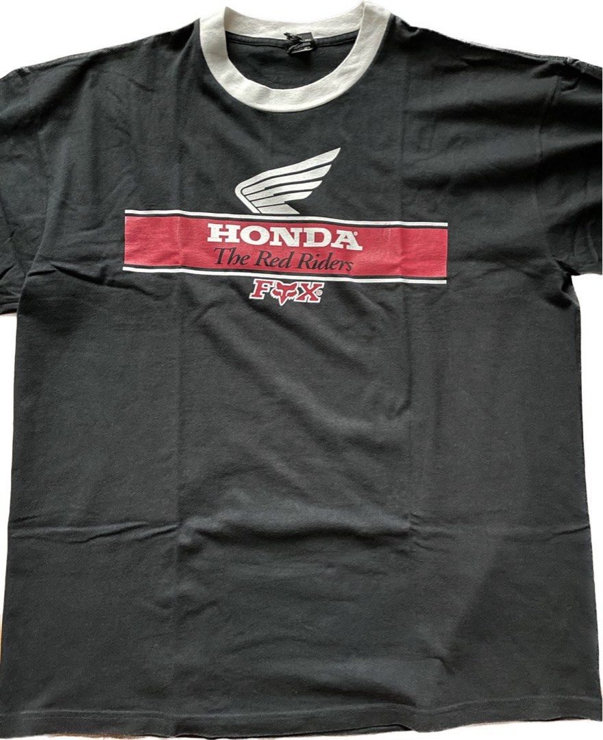 Vintage Fox Honda Red Riders Tee, Men's Fashion, Tops & Sets, Tshirts ...