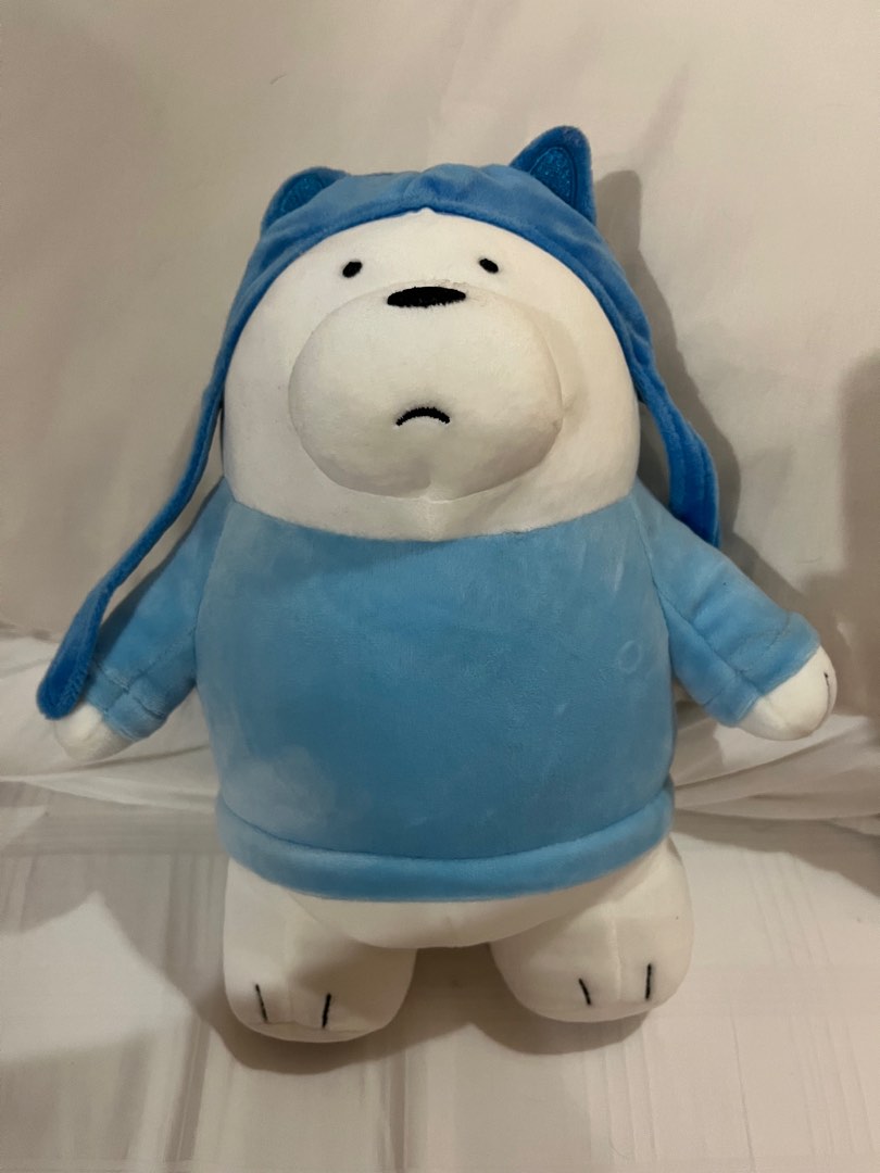 WE BARE BEARS ICE BEAR PLUSH, Hobbies & Toys, Toys & Games on Carousell