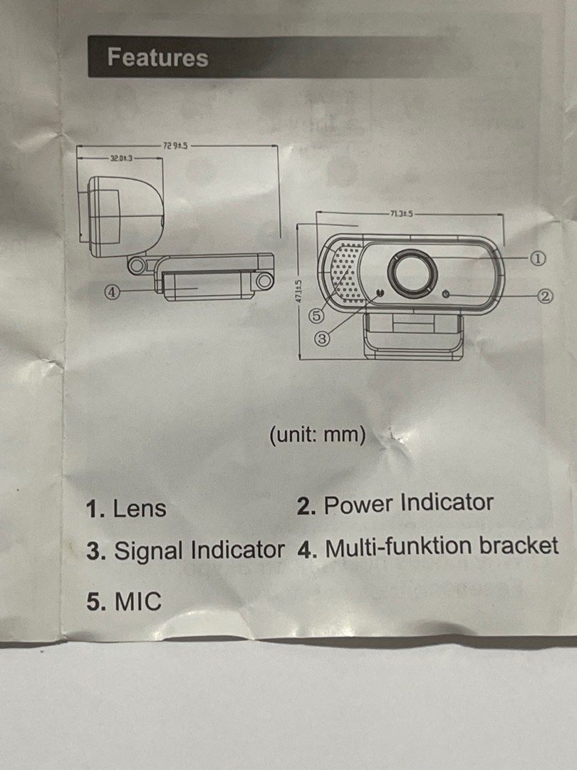 Webcam ,model:N5, Computers & Tech, Parts & Accessories, Webcams on ...