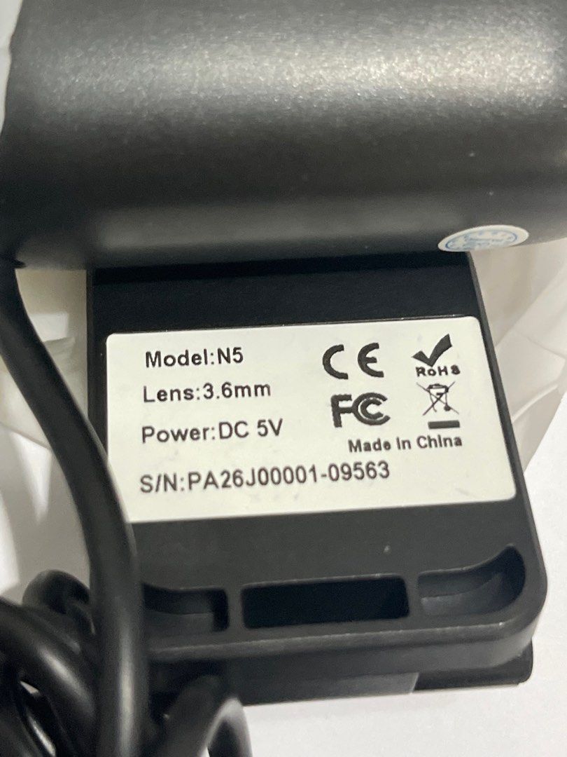 Webcam ,model:N5, Computers & Tech, Parts & Accessories, Webcams on ...