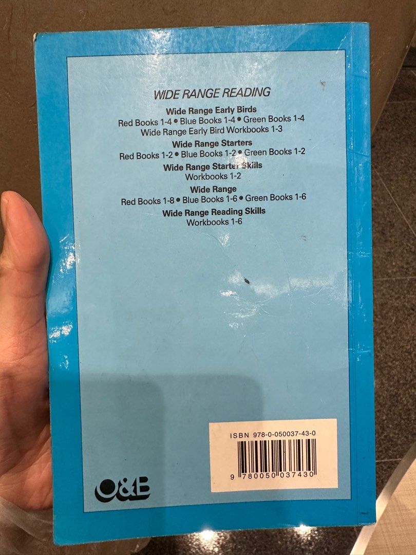 Wide Range Readers Blue book One, 興趣及遊戲, 書本 & 文具, 教科書 - Carousell