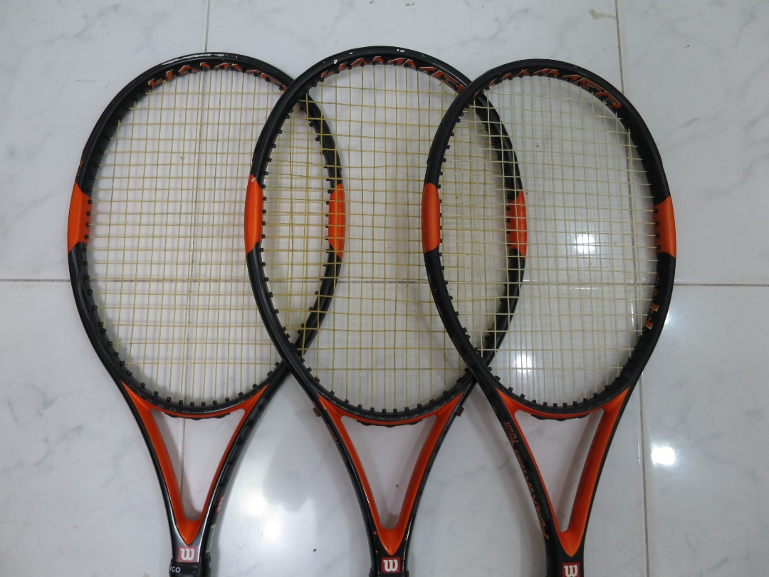 Wilson Hammer TOUR Tennis racket, Sports Equipment, Sports & Games ...