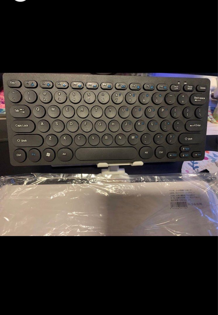 BNIB USB wireless black and Round button Keyboard, Computers & Tech, Parts & Accessories ...