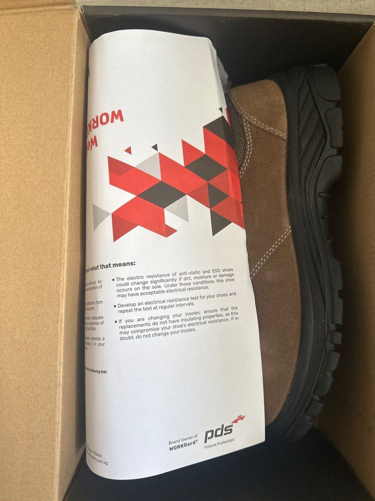 WorkGard Safety Shoes, Men's Fashion, Footwear, Boots on Carousell