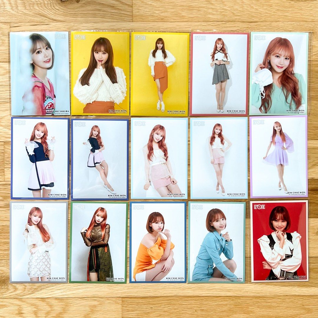 wtt wts iz*one izone japan bromide photo random photocard pc / sakura eunbi chaewon chaeyeon ...