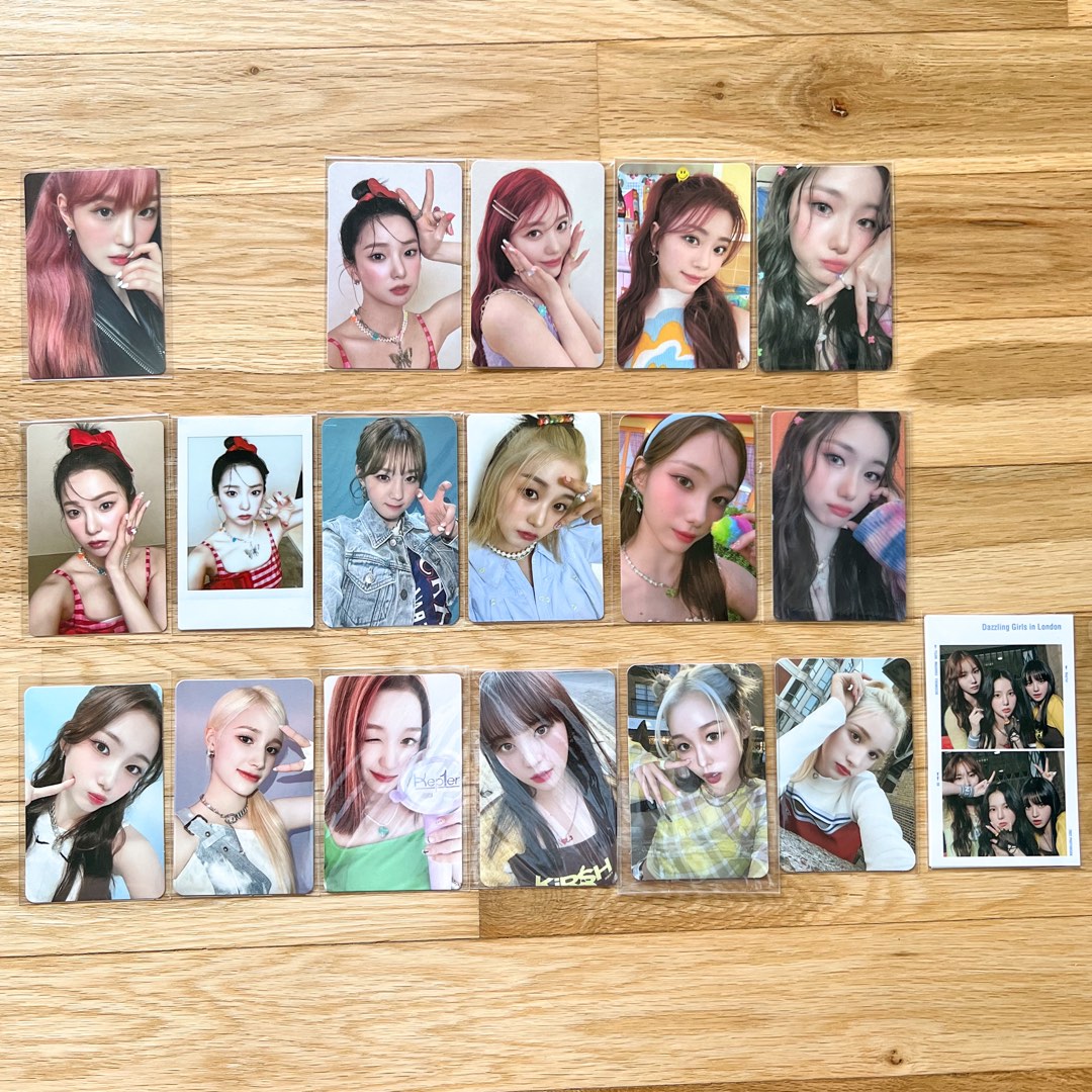 wtt wts kep1er photocard pc / tower records lucky draw random pc pack holder lightstick dazzling ...