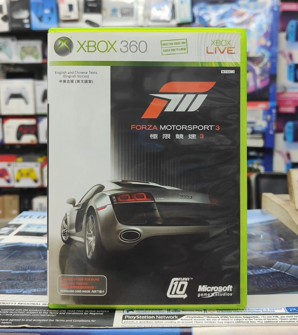 Xbox 360 Forza Motorsport 3, Video Gaming, Video Games, Xbox on Carousell