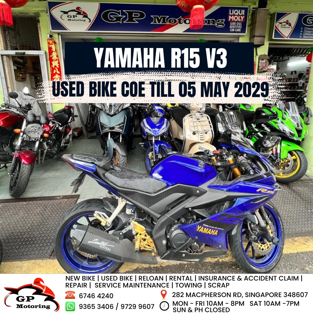 YAMAHA R15 V3 | USED BIKE | CLASS 2B | MODEL 2029 | GP Motoring |, Motorcycles, Motorcycles for ...