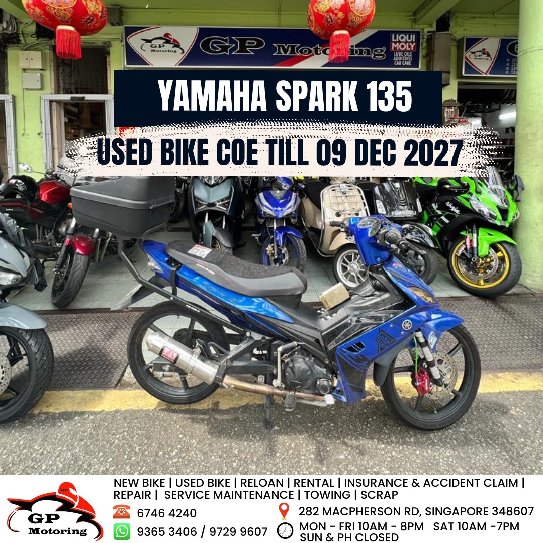 YAMAHA SPARK 135 | USED BIKE | MODEL 2017 | GP Motoring |, Motorcycles ...