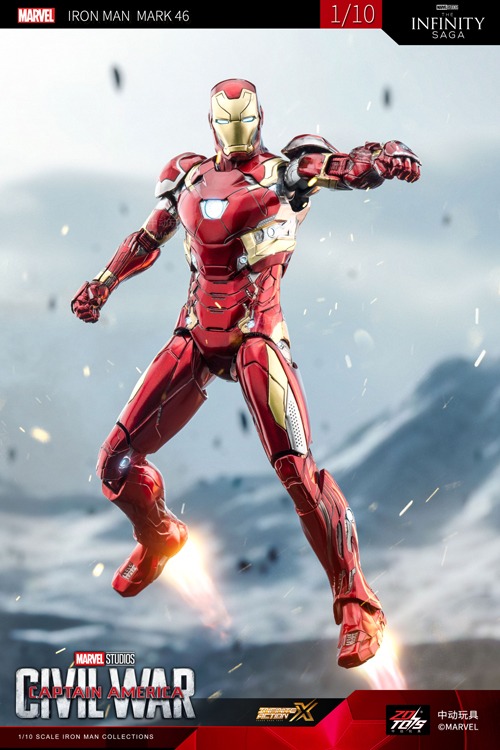 ZD Toys Marvel Studios: The Infinity Saga - 7" Figure - Iron Man Mark ...