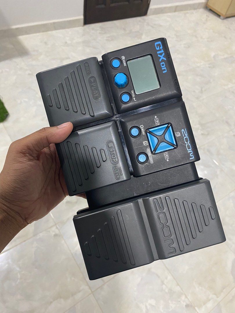 Zoom Multi Effect Guitar G1XON, Hobbies & Toys, Music & Media, Musical ...