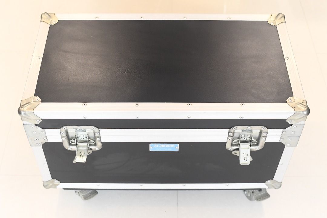 12" Record Box Flight Case Record Storage Box, Hobbies & Toys, Travel ...