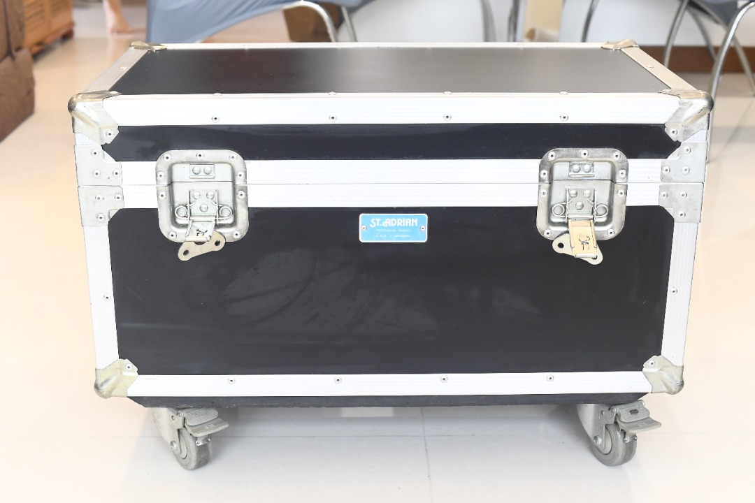 12" Record Box Flight Case Record Storage Box, Hobbies & Toys, Travel ...