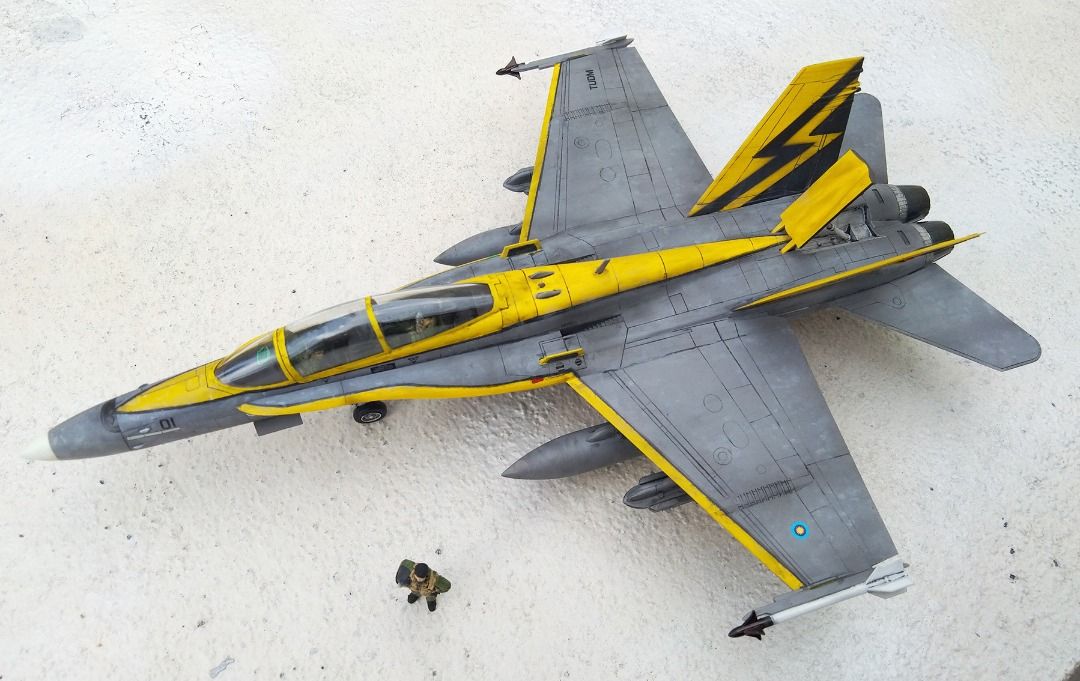 1/72 Hasegawa F/A-18D 25th Anniversary TUDM RMAF, Hobbies & Toys, Toys ...
