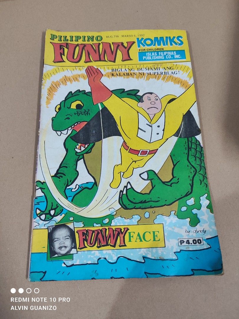 1992 Funny Komiks on Carousell