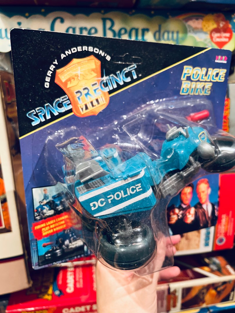 1994 Gerry Anderson Space Precinct Police Bike NEW, Hobbies & Toys ...