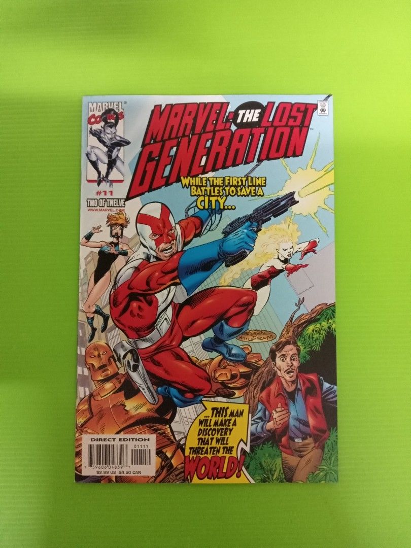 1st app Dr Mime ( Superhero, First Line ) Marvel The Lost Generation ...