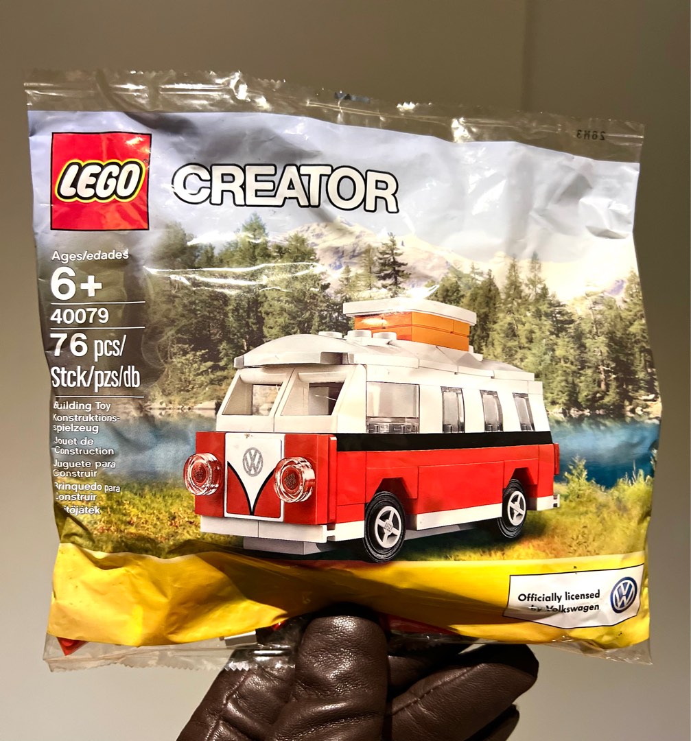 40079 VW Mini van Lego poly bag, Hobbies & Toys, Toys & Games on Carousell