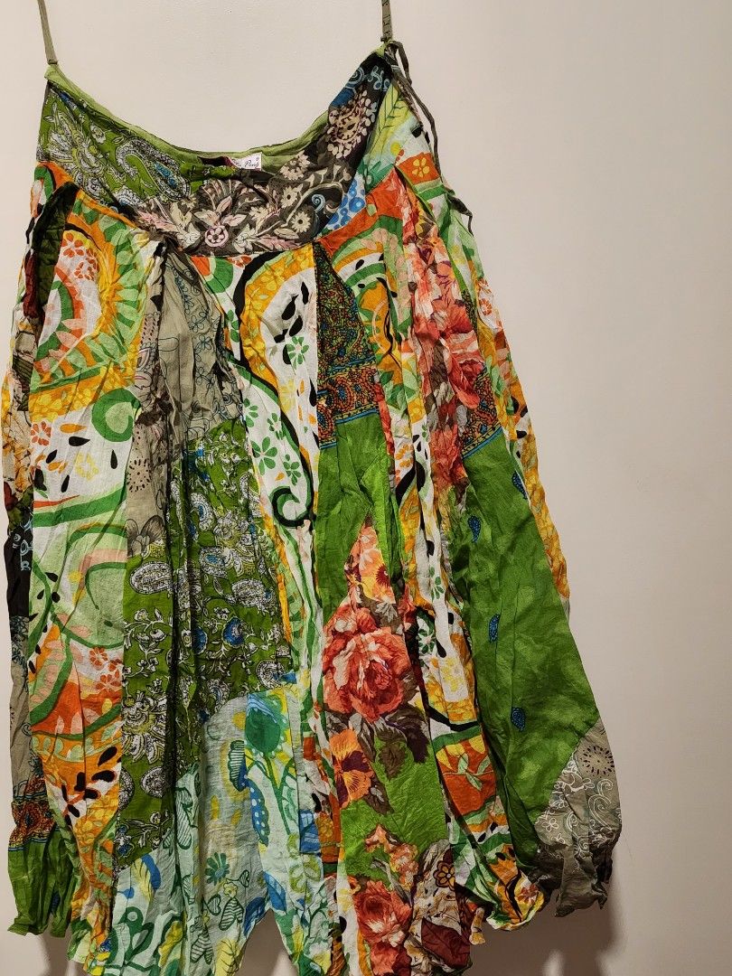 4 Vintage Hobo Gypsy Long Skirts (India, PH made) on Carousell