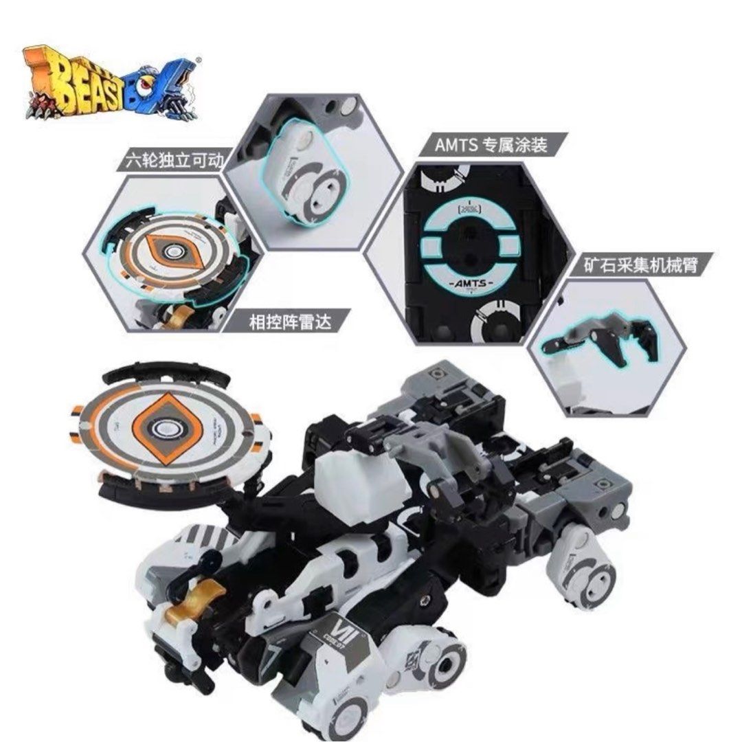 52toys Beastbox/ Megabox Actaeon MB-24, Hobbies & Toys, Toys & Games on ...